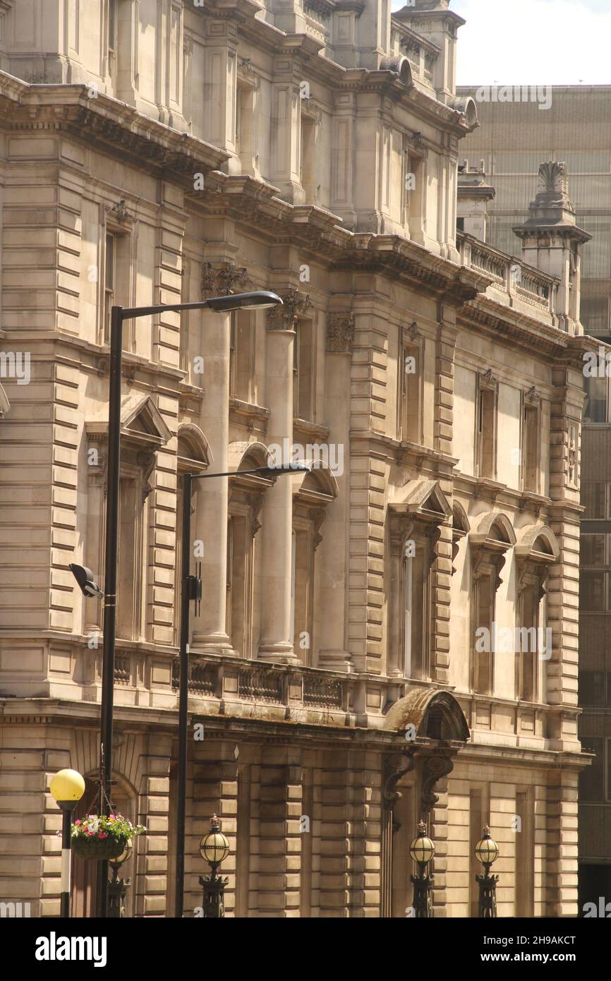 Facade of an old residential building in London Stock Photo - Alamy