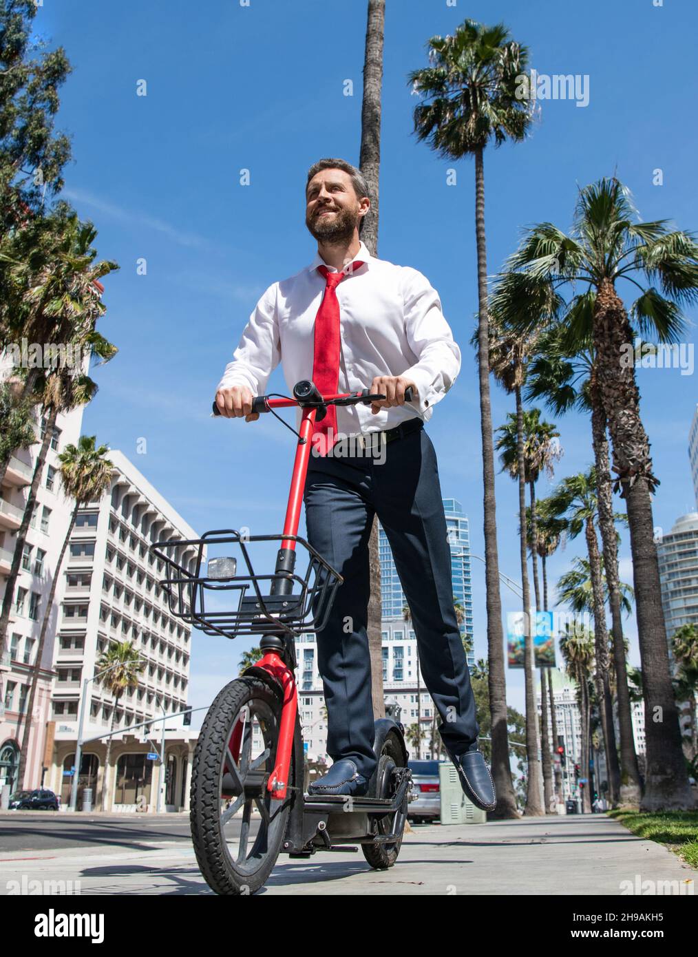 Scooter stand hi-res stock photography and images - Alamy