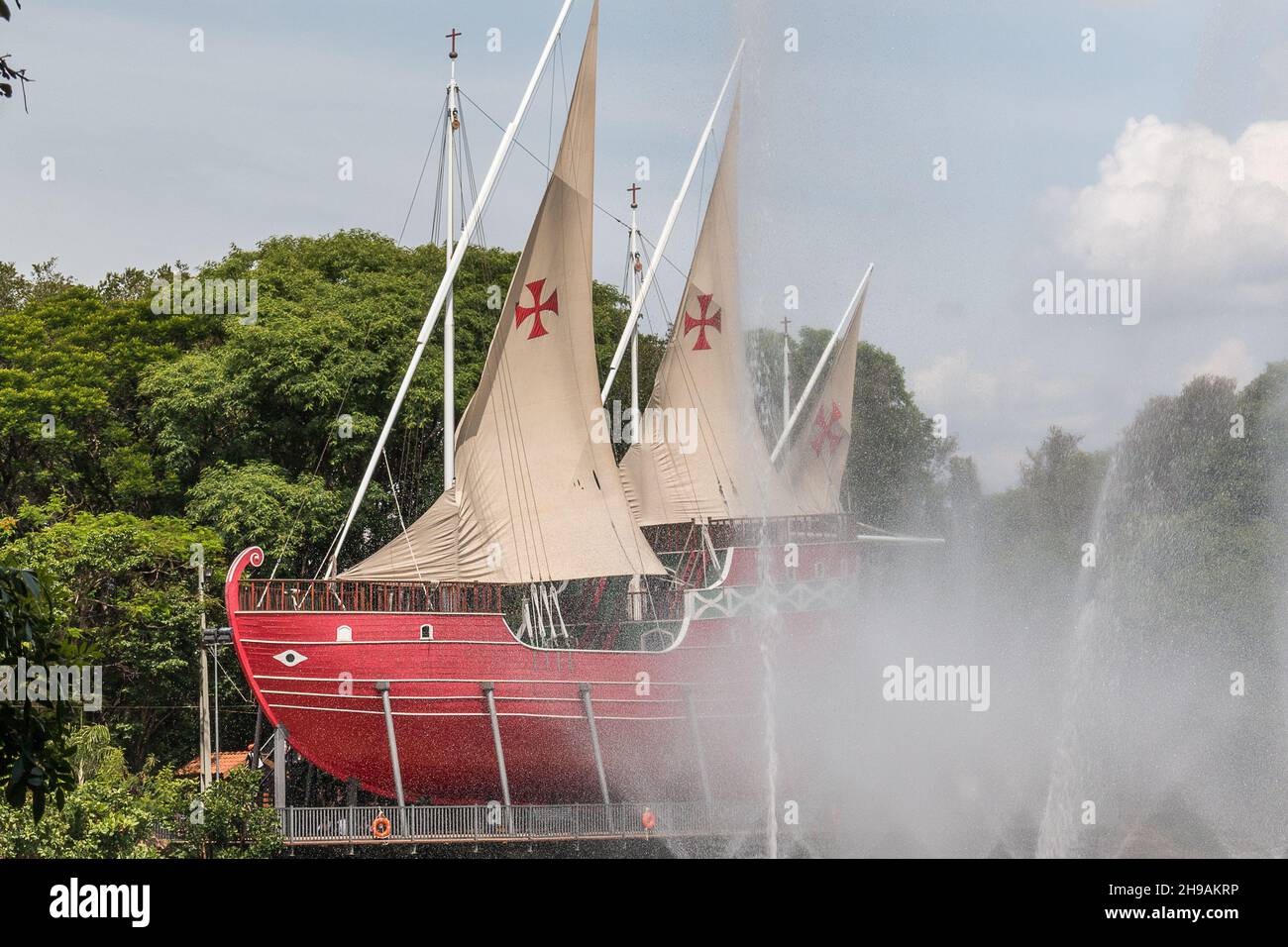 Portuguese caravel replica hi-res stock photography and images - Alamy