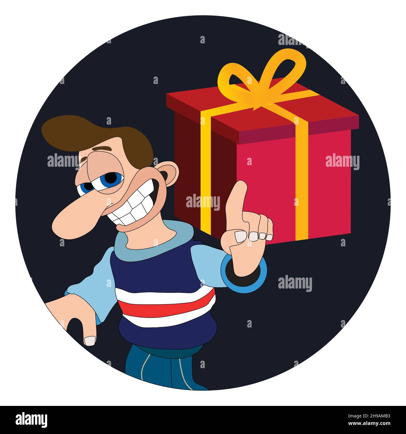 Grin sticker vector vectors hi-res stock photography and images - Alamy