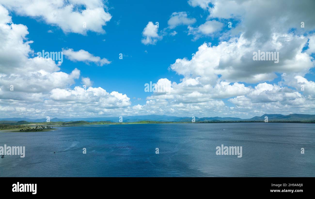 Expanse of water on Kinchant Dam open to recreational water sports ...