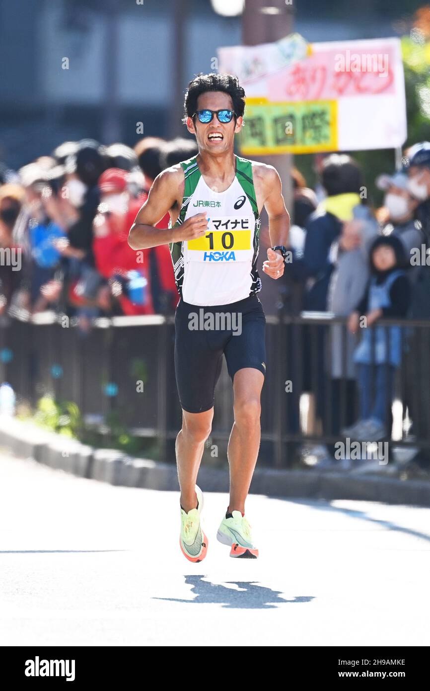 Fukuoka, Japan. Credit: MATSUO. 5th Dec, 2021. Natsuki Terada Marathon ...
