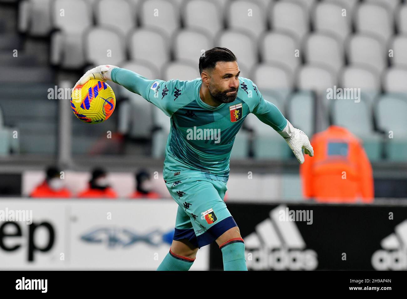Salvatore Sirigu of Genoa CFC in action during the Serie A 2020/21 ...