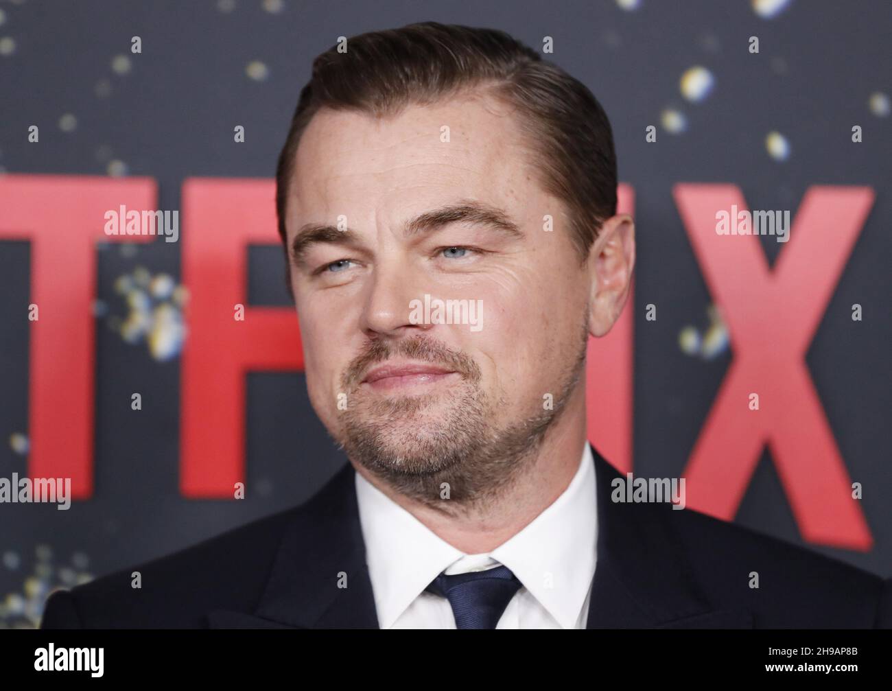New York, United States. 05th Dec, 2021. Leonardo DiCaprio arrives on ...