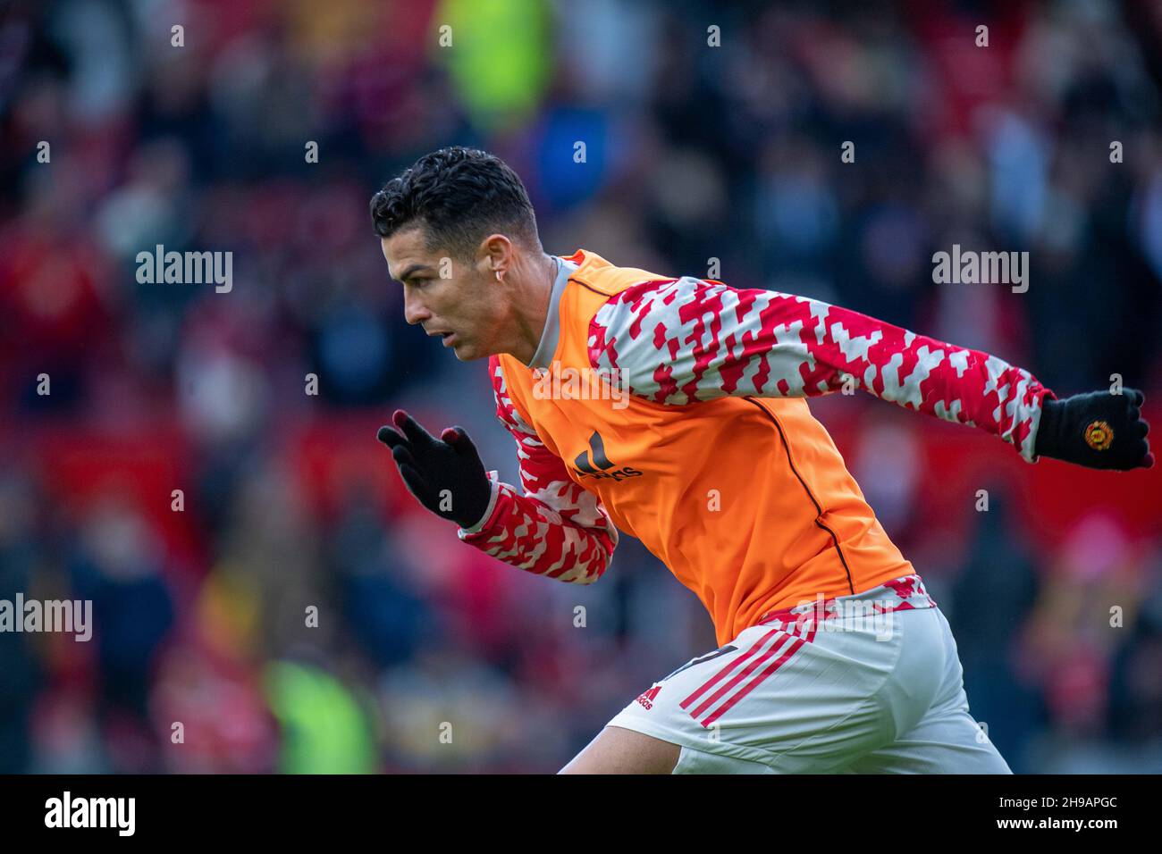 MANCHESTER, ENGLAND - DECEMBER 04: Cristiano Ronaldo during the Premier ...