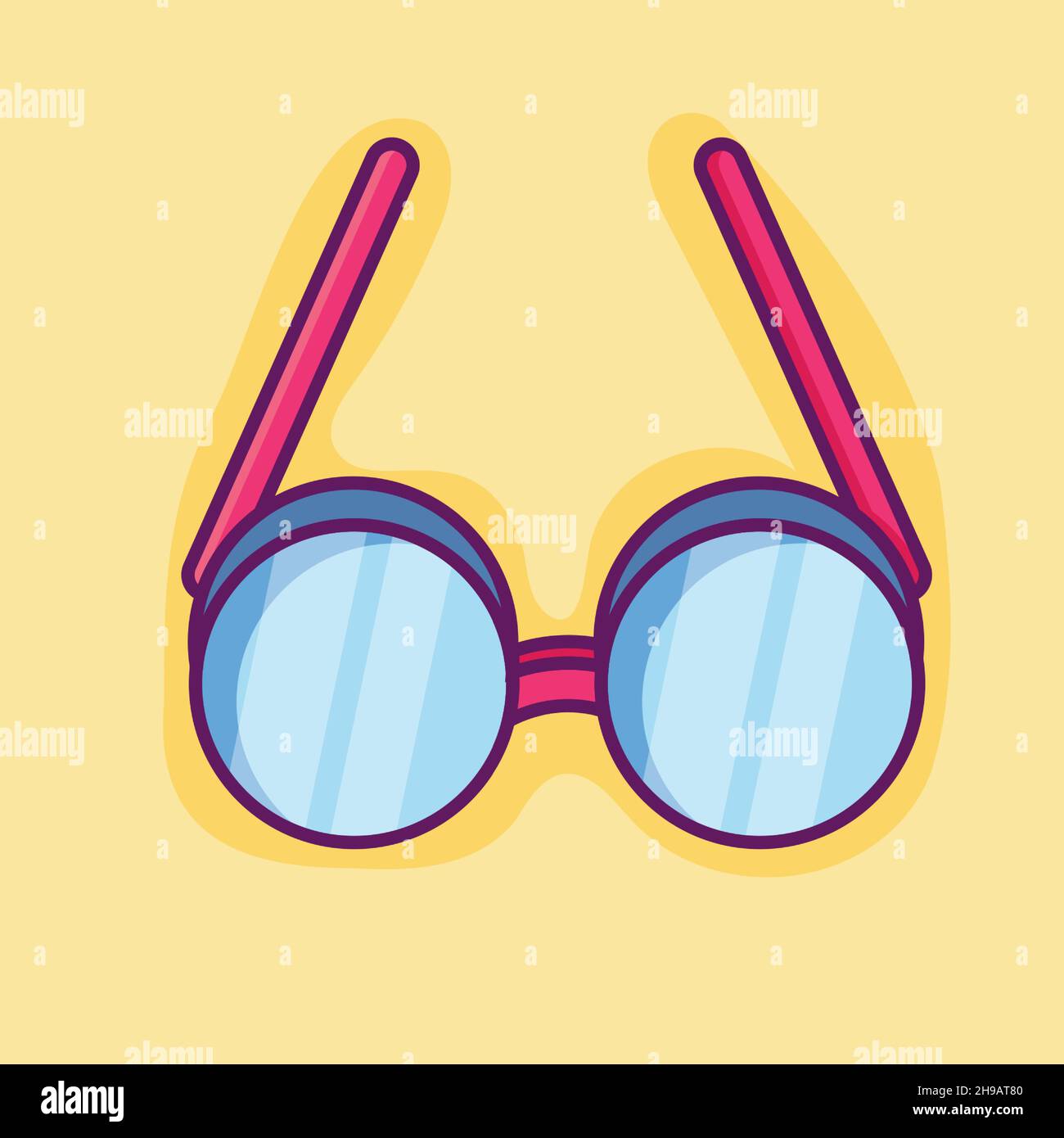 Old specs Stock Vector Images - Alamy