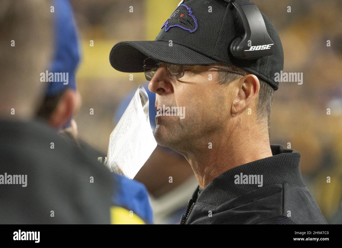 Baltimore ravens head coach hi-res stock photography and images - Alamy