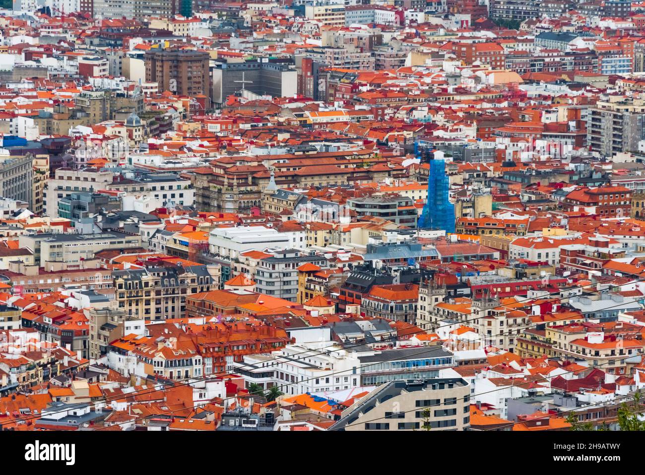 Cityscape of Bilbao, Biscay Province, Basque County Autonomous ...