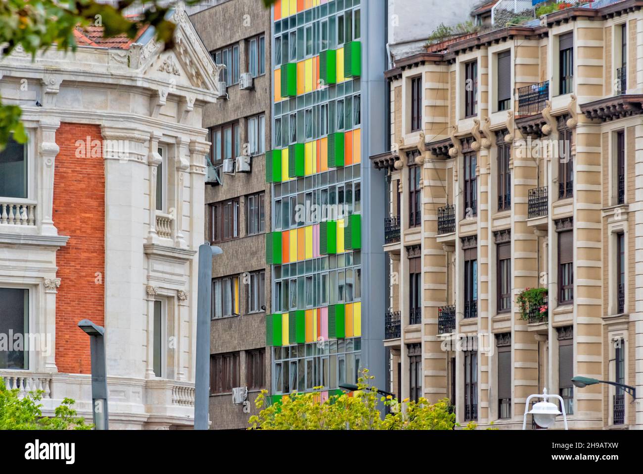 Modern community architecture hi-res stock photography and images - Alamy