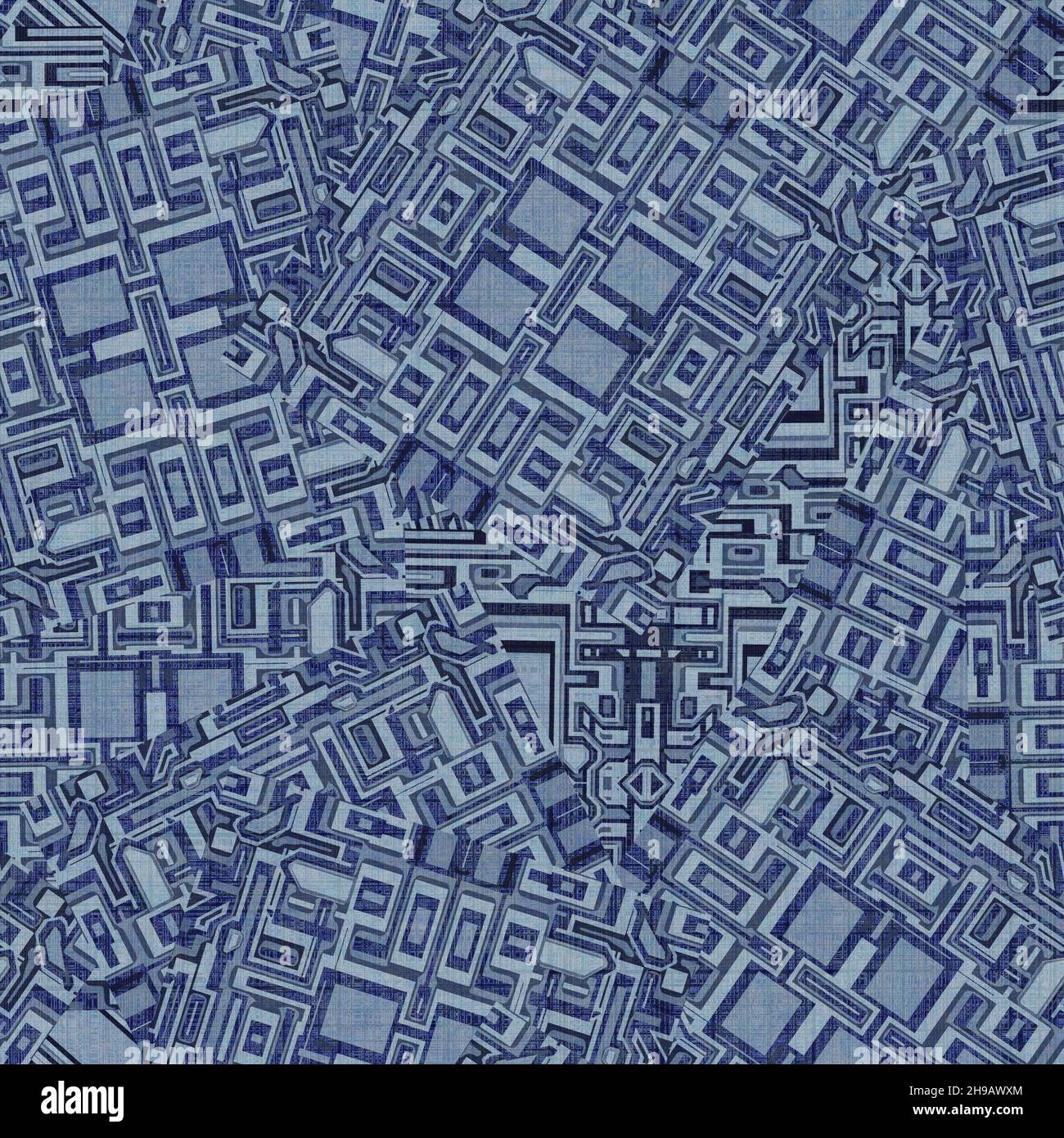 Grunge denim random geometric acid wash seamless texture material ...