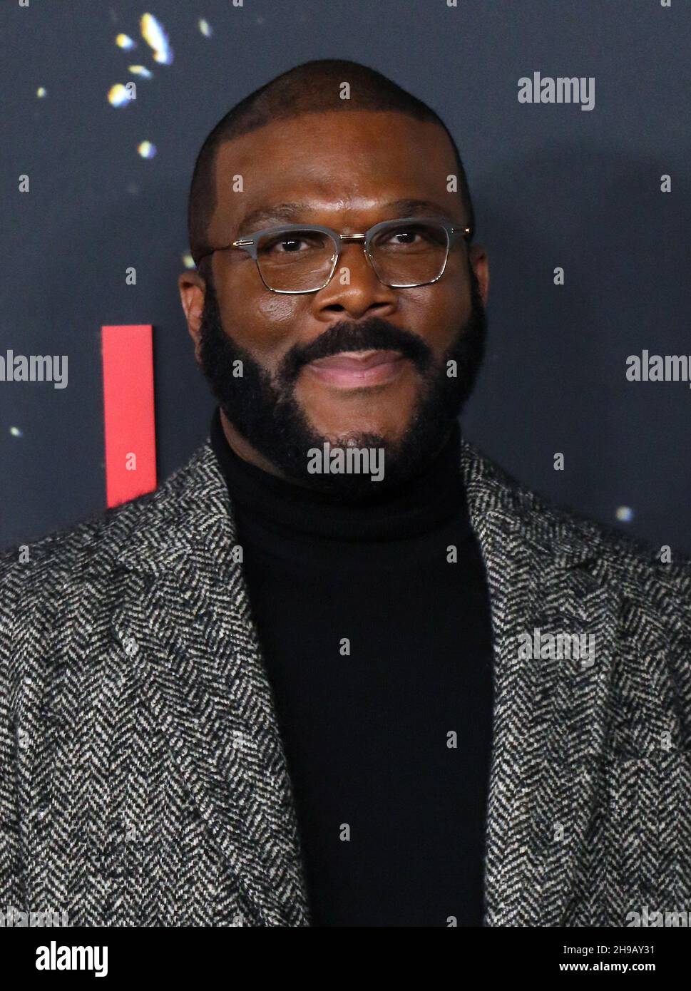 New York, NY, USA. 5th Dec, 2021. Tyler Perry at the Netflix World ...
