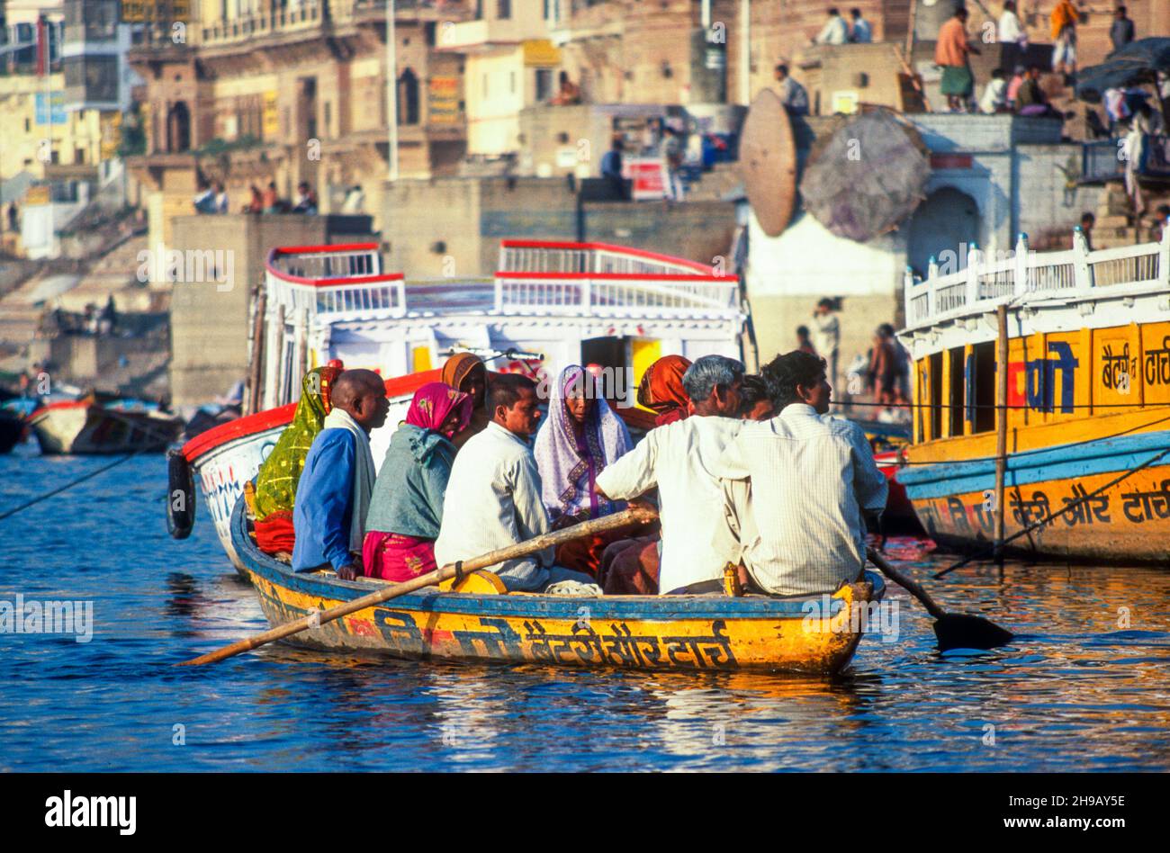 The ancient city of Varanasi (Benares) is the spiritual capital of ...