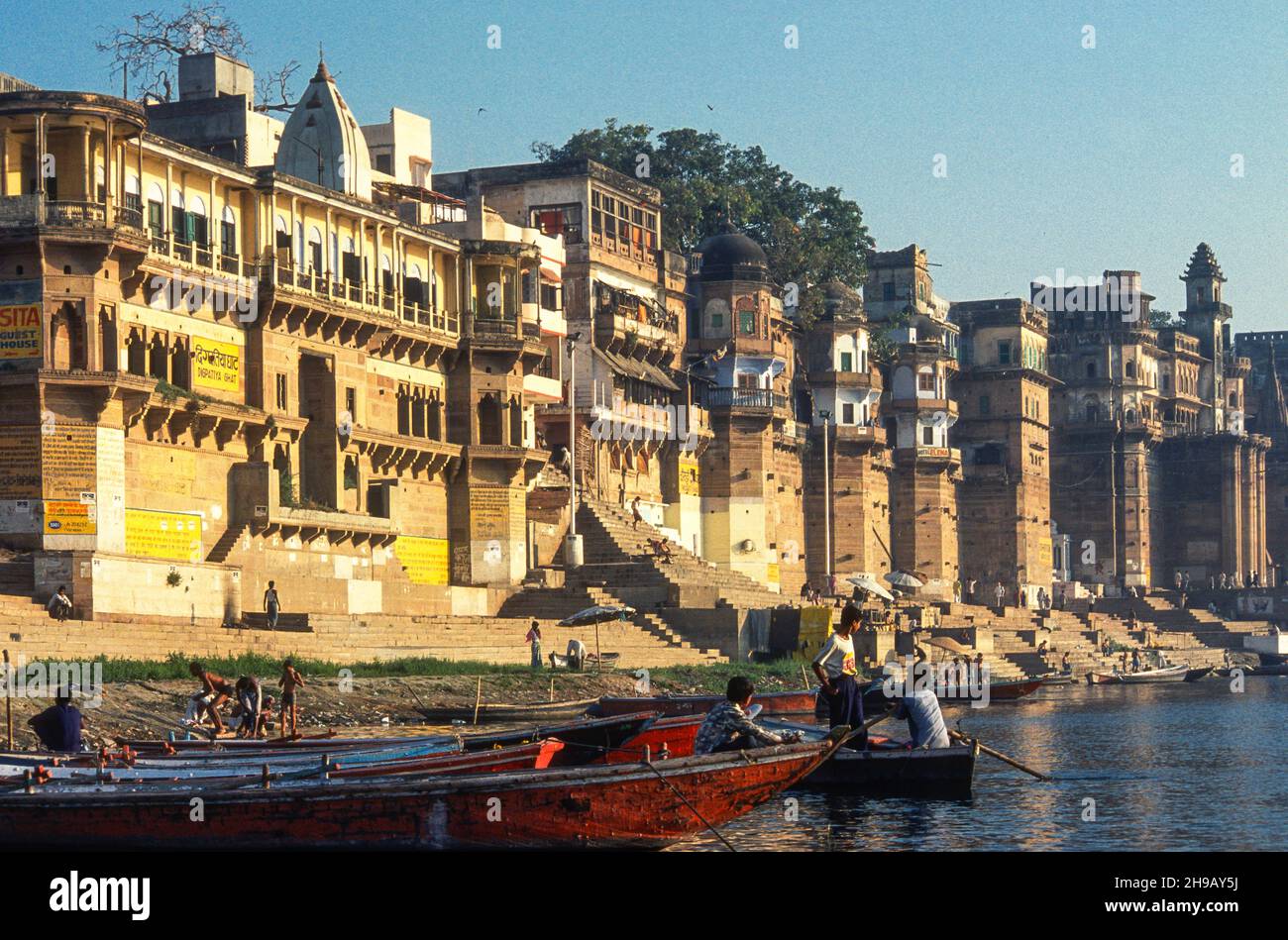 The ancient city of Varanasi (Benares) is the spiritual capital of ...