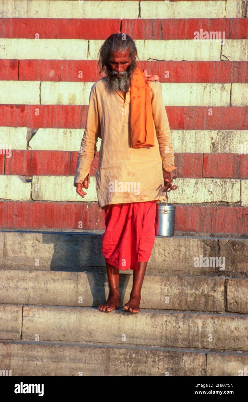 The ancient city of Varanasi (Benares) is the spiritual capital of ...