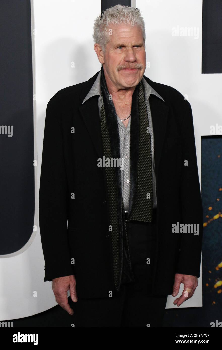 New York, NY, USA. 5th Dec, 2021. Ron Perlman at the Netflix World ...