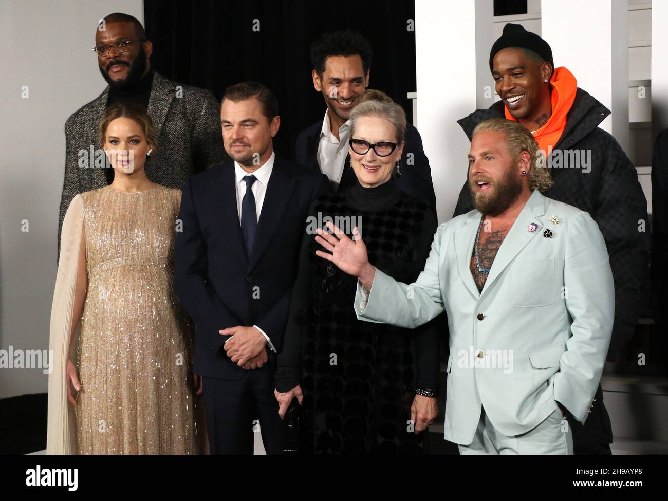 New York, NY, USA. 5th Dec, 2021. Tyler Perry, Jennifer Lawrence ...