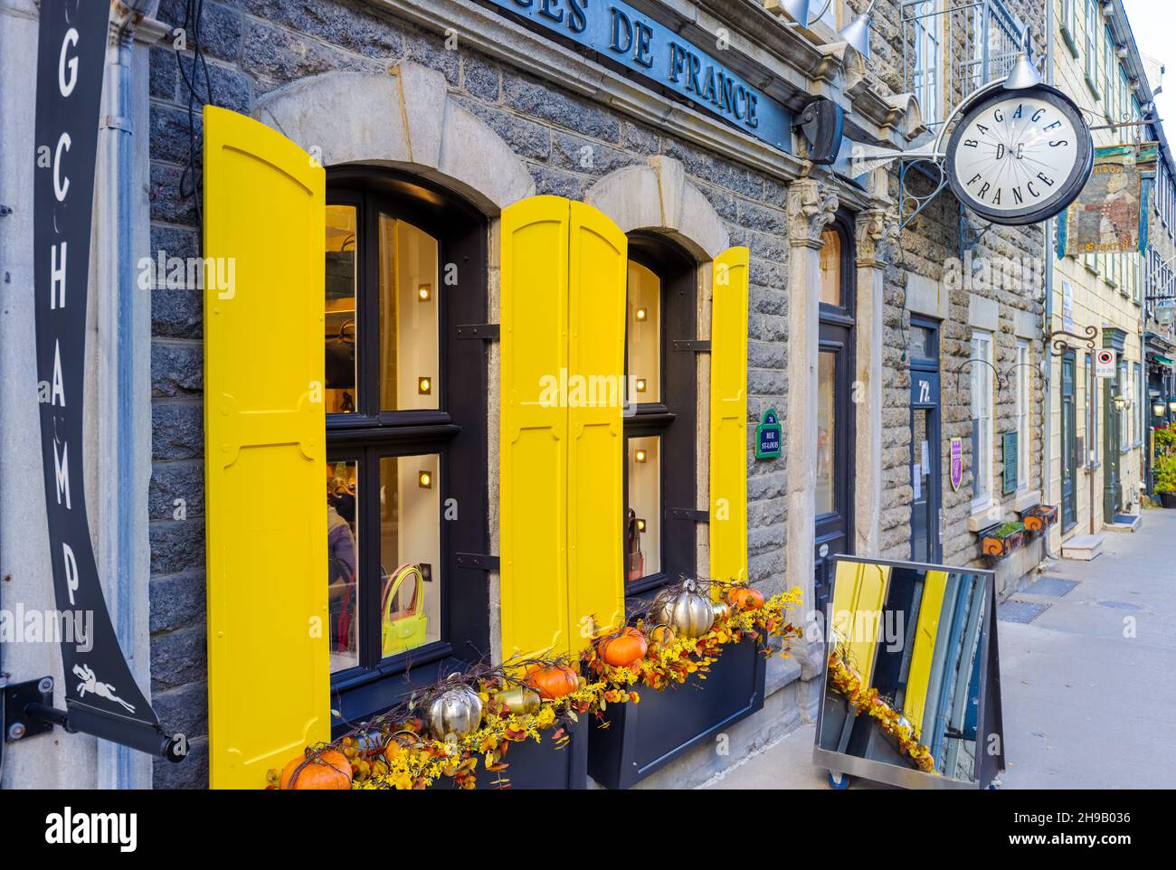 Quebec City, Quebec, Canada, 20 September, 2021: Old Quebec City ...