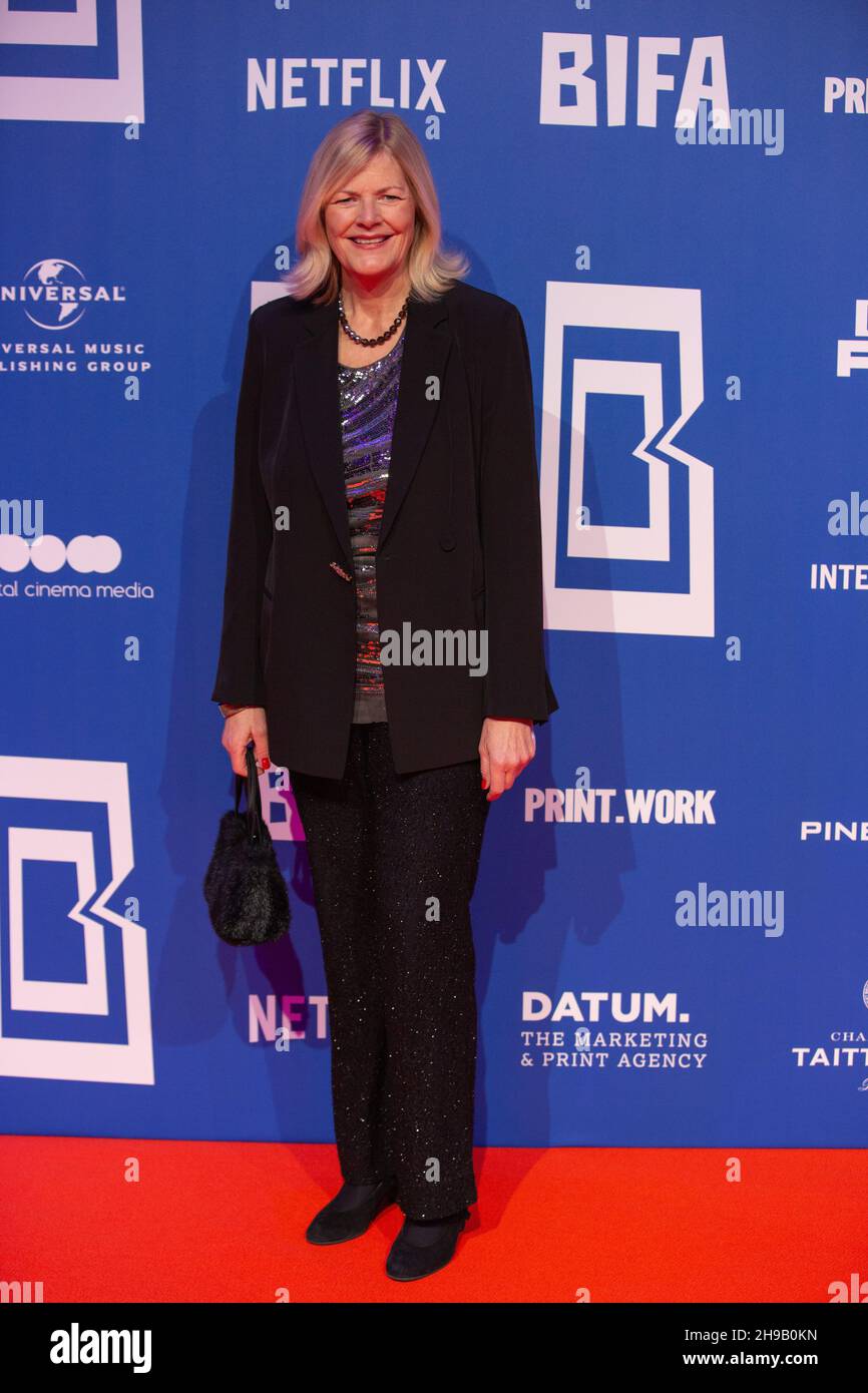 London, UK. 05th Dec, 2021. Sue Carpenter attends the 24th British ...