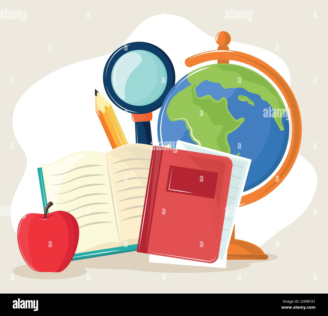 school education cartoon Stock Vector Image & Art - Alamy