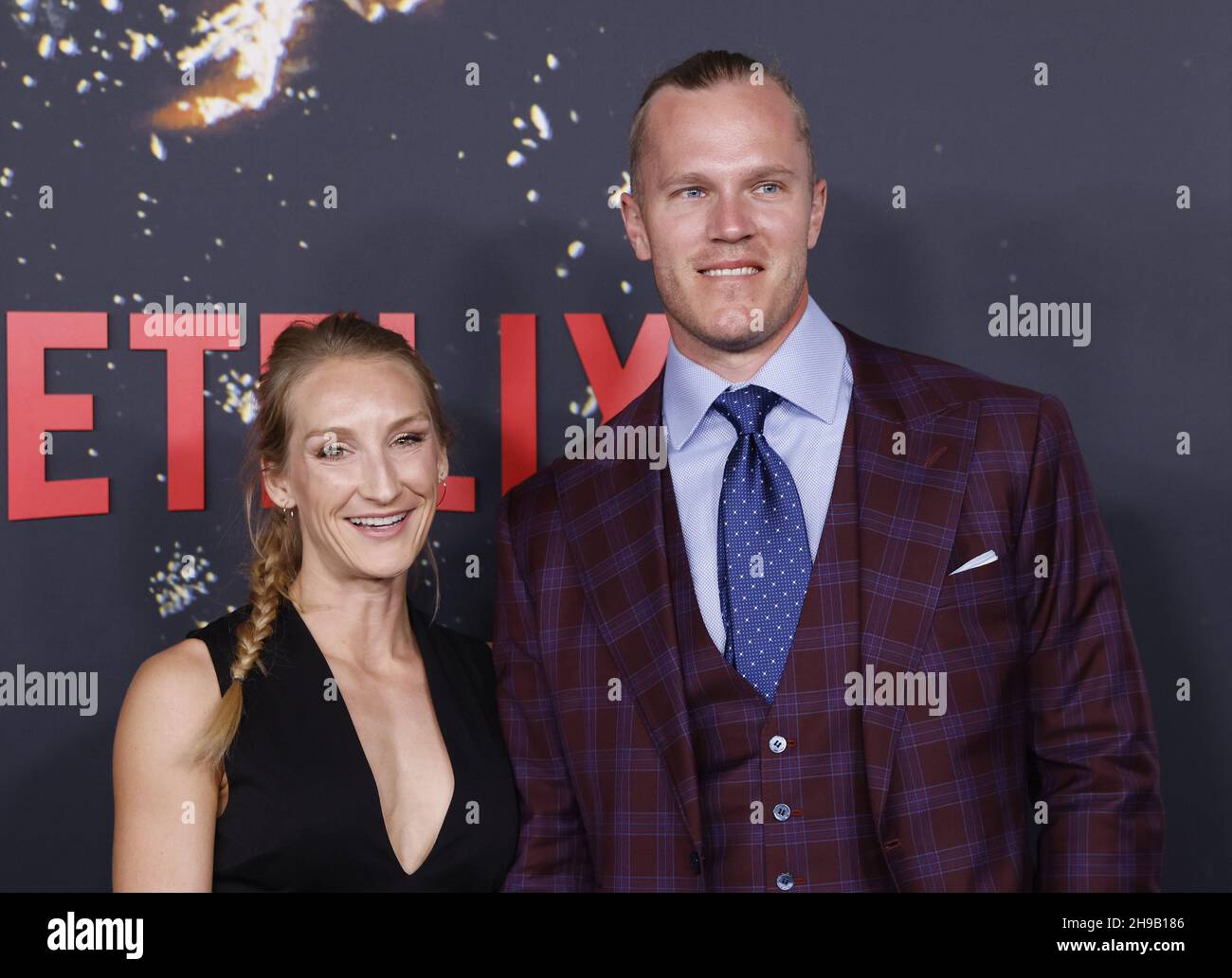 New York, United States. 05th Dec, 2021. Noah Syndergaard arrives on ...