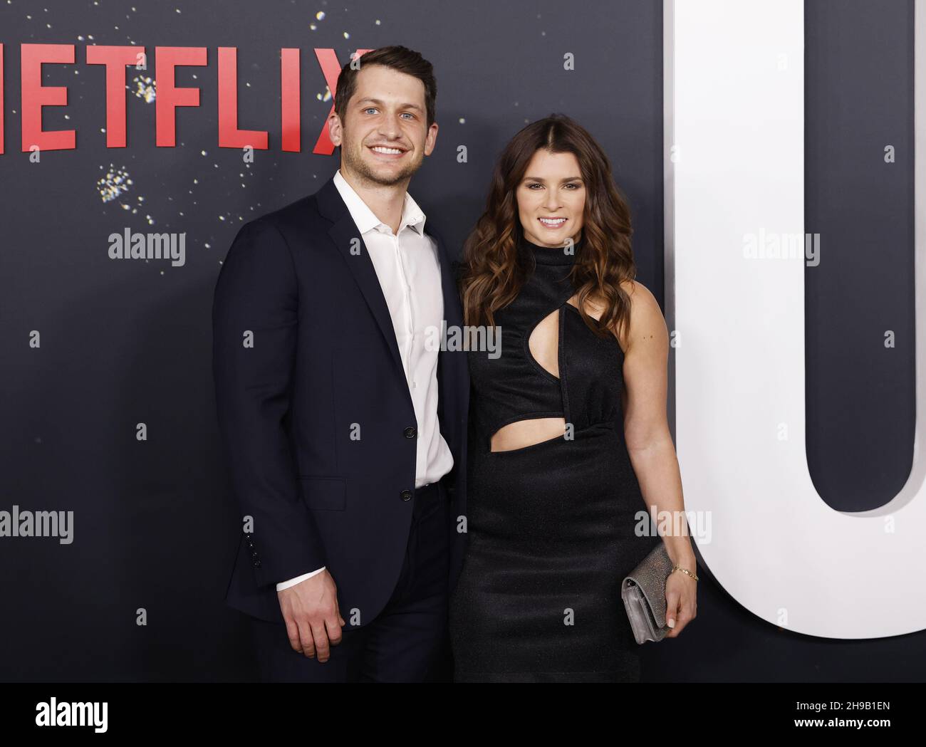 New York, United States. 05th Dec, 2021. Carter Comstock and Danica ...