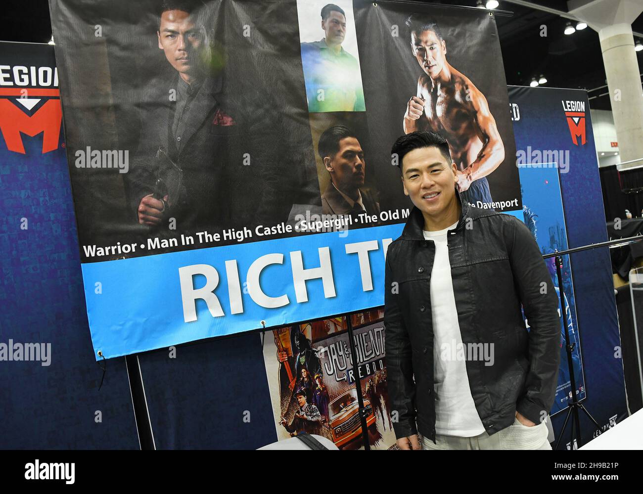 Los Angeles, USA. 05th Dec, 2021. Actor Rich Ting on Day 3 of the 2021 ...