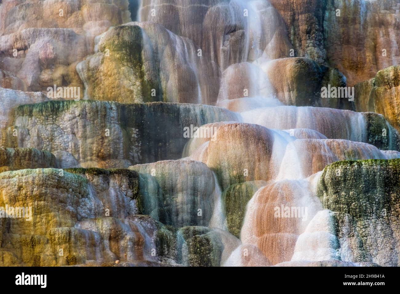 Travertine rock hi-res stock photography and images - Alamy