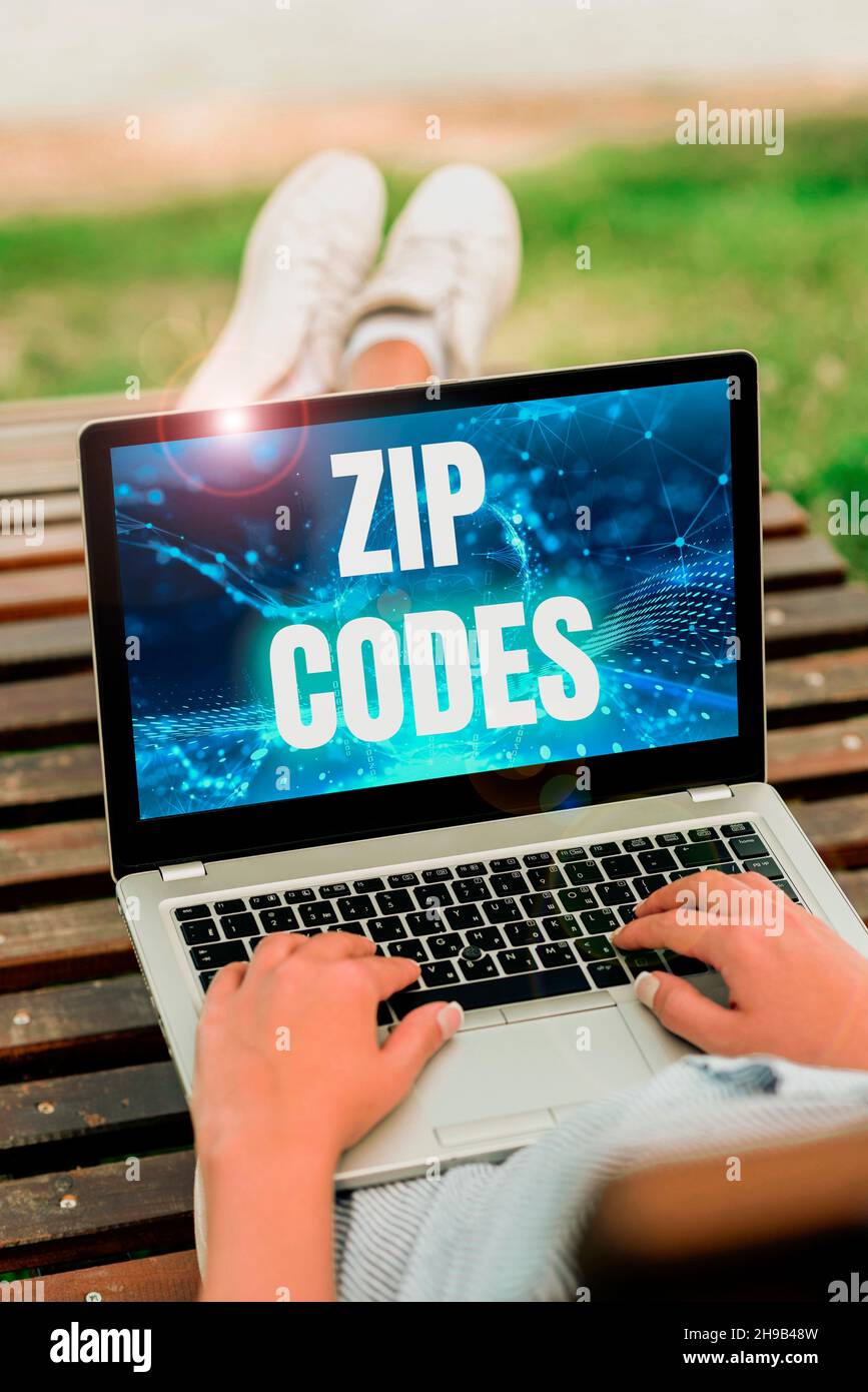 Map with post codes hi-res stock photography and images - Alamy