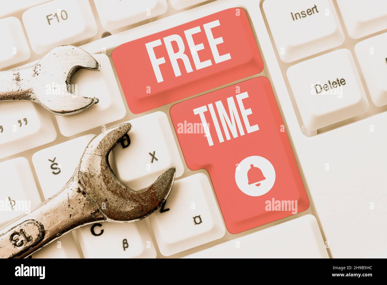 Writing displaying text Free Time. Conceptual photo time available for ...