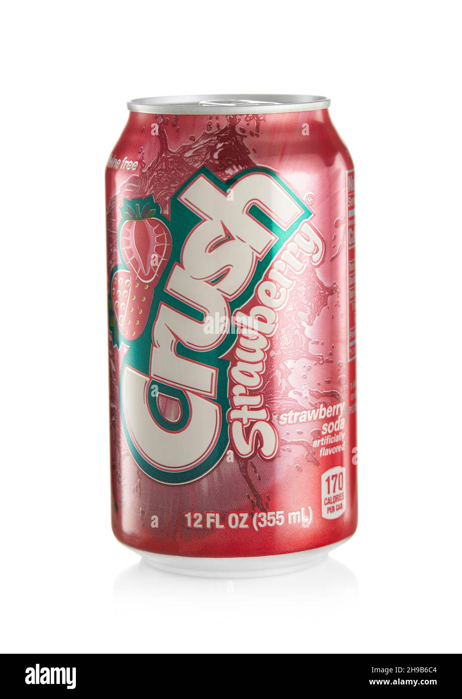 Strawberry Crush Soda Logo