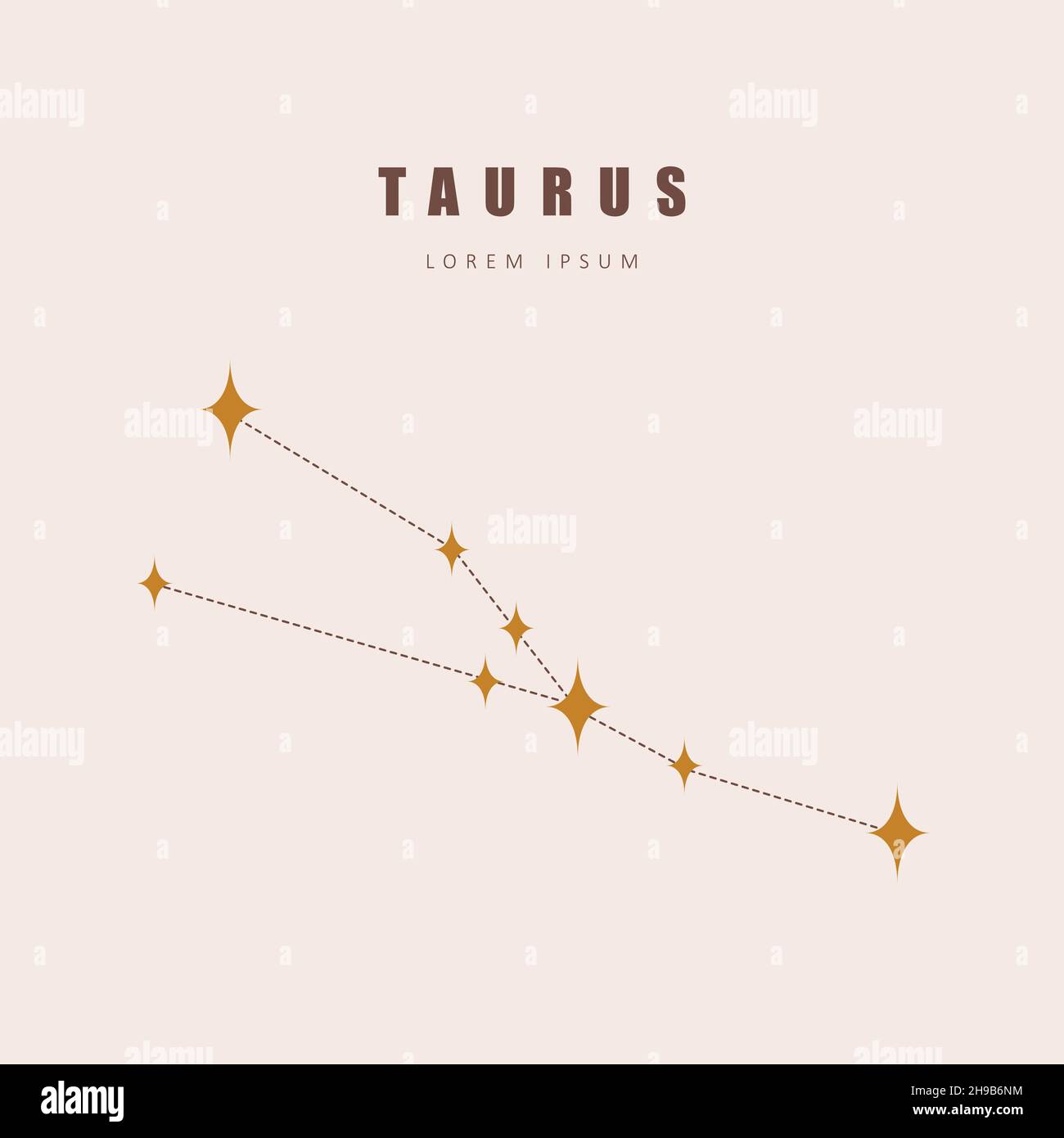 Constellation taurus hi-res stock photography and images - Alamy