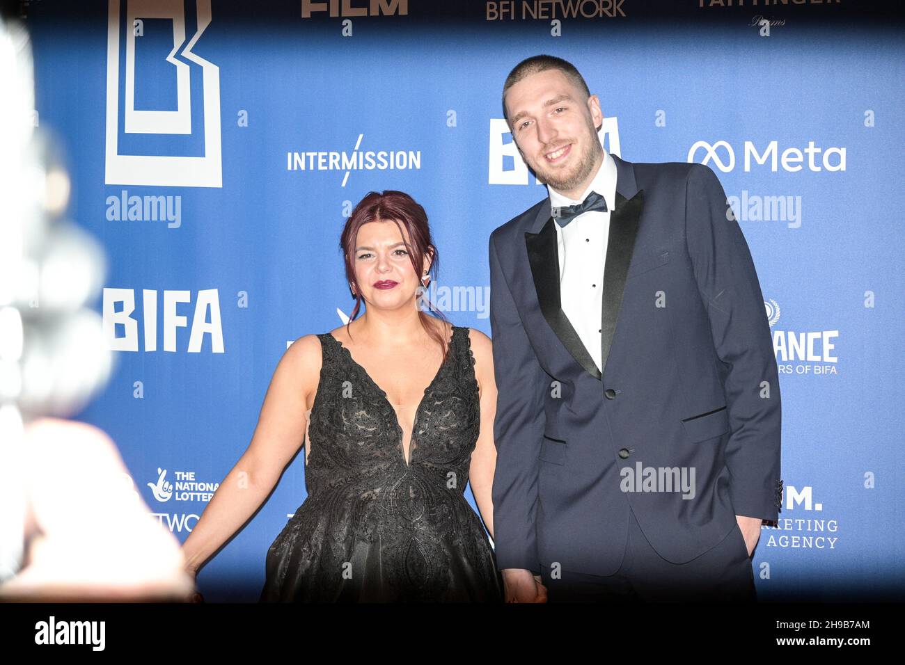 London, UK. 5th December 2012: Roxanne Hoyle and Mark "Ladbaby" Hoyle ...