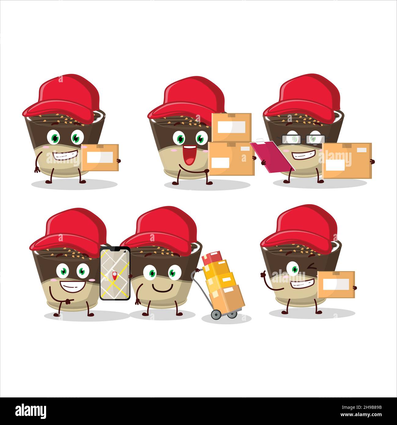 Cartoon Character Design Of Truffle Chocolate Candy Working 42 Off