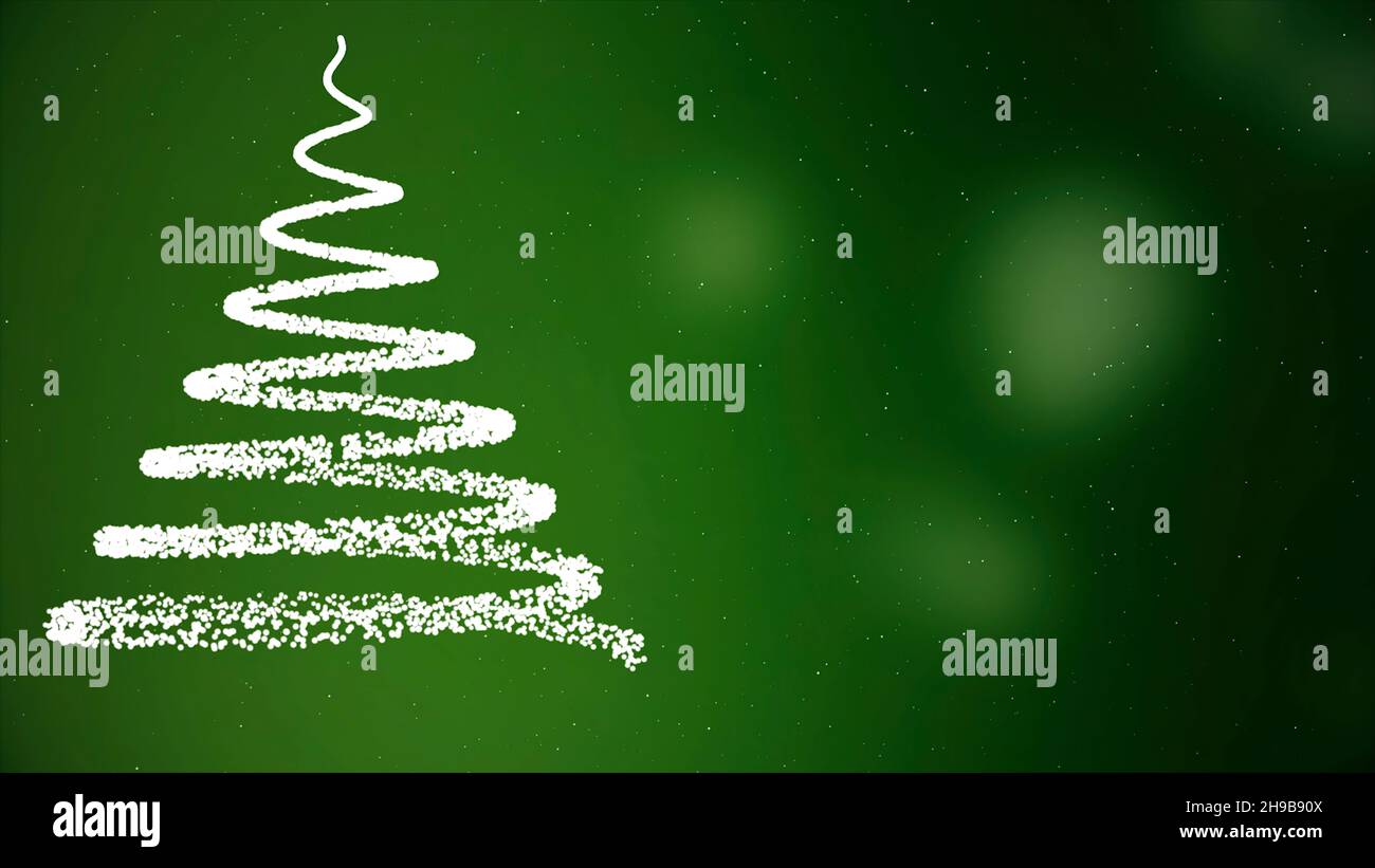 Abstract animation of Christmas cards. Abstract background with ...