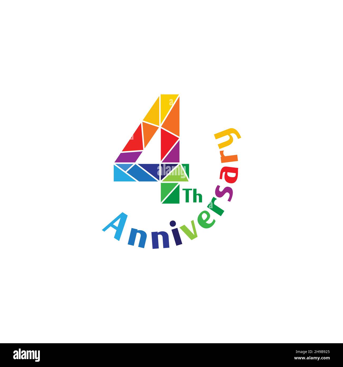 4th Anniversary Logo