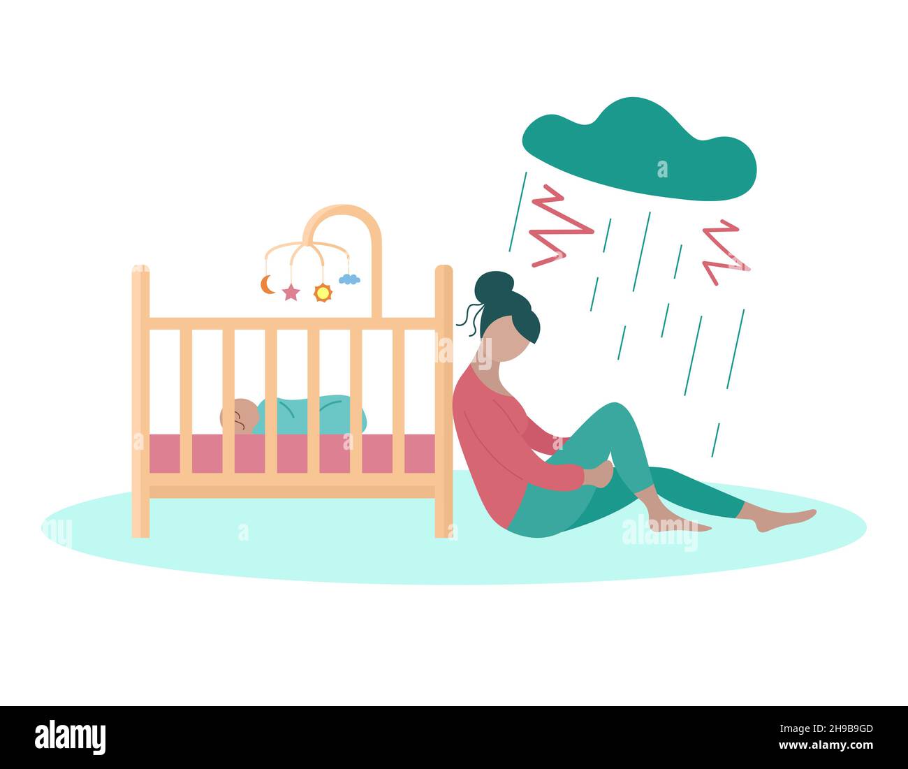 Post partum pain hi-res stock photography and images - Alamy