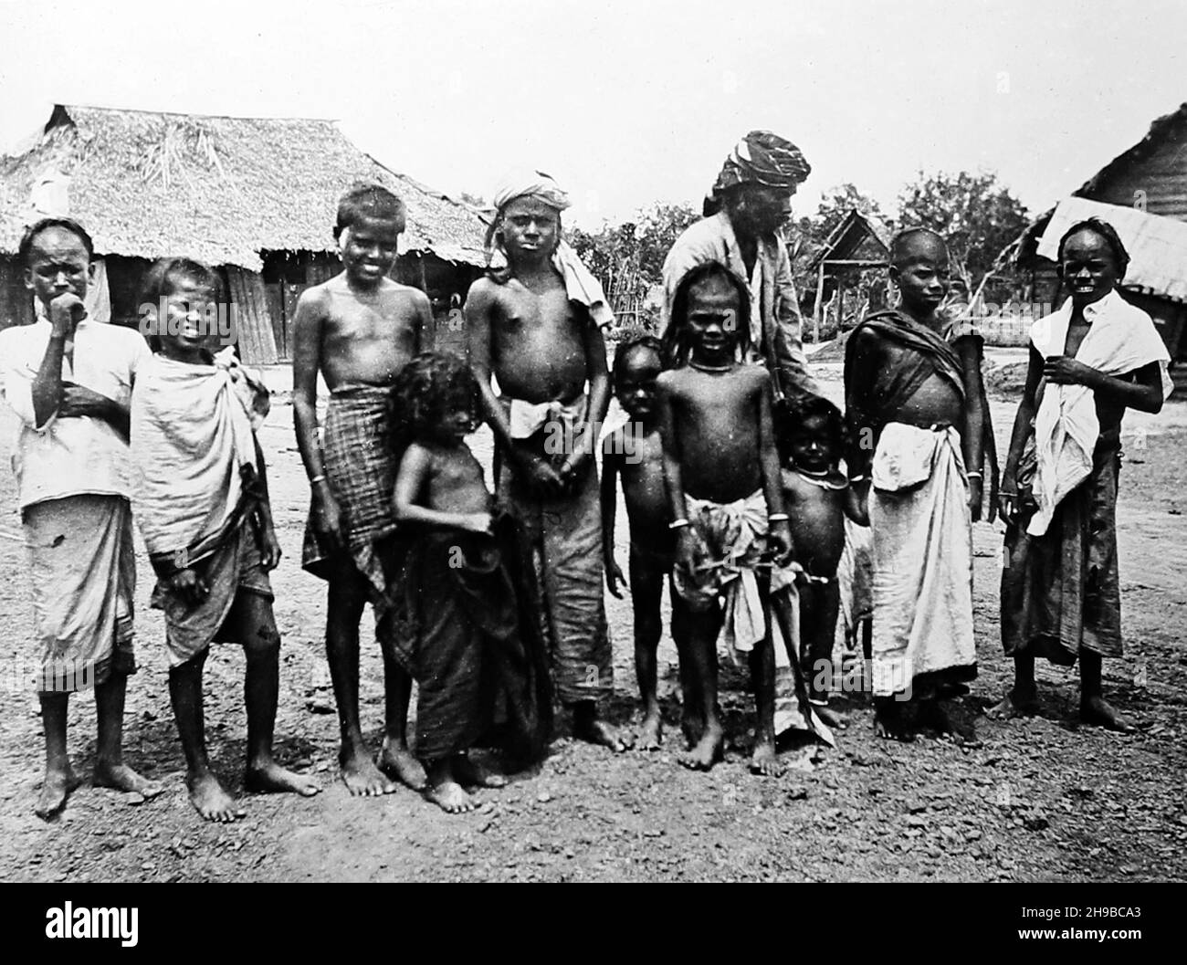 A Tamil family, India, early 1900s Stock Photo - Alamy