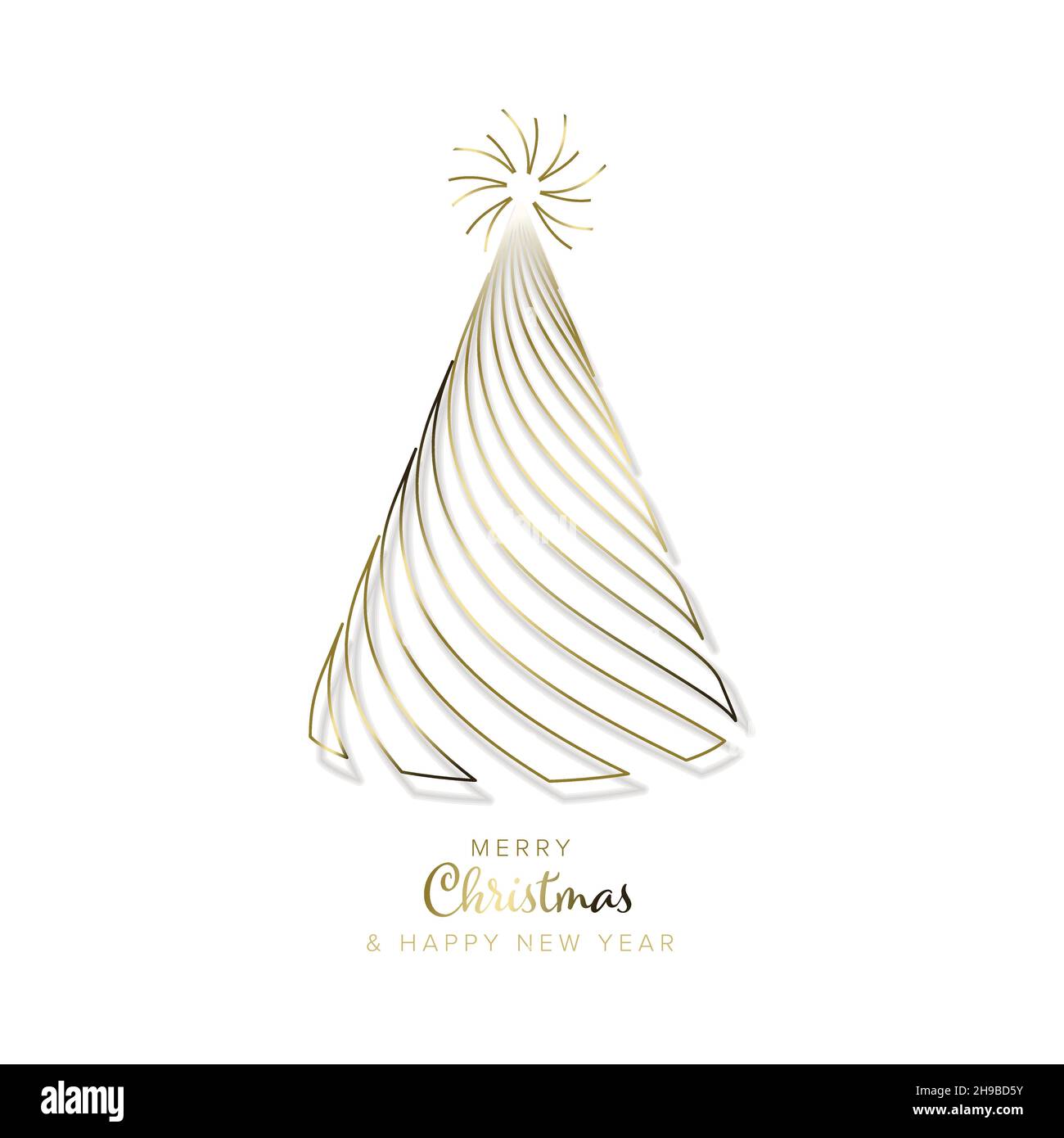 Minimalist winter layout Stock Vector Images - Alamy