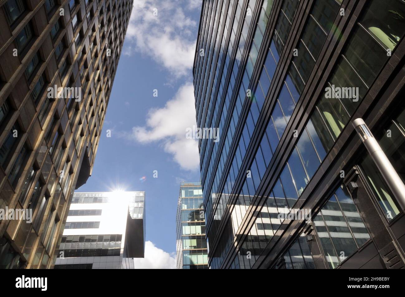 An elite business district in Moscow - White Square. Contemporary ...