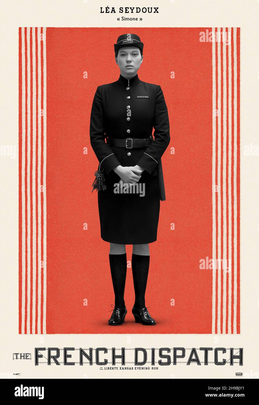 LEA SEYDOUX in THE FRENCH DISPATCH (2021), directed by WES ANDERSON ...