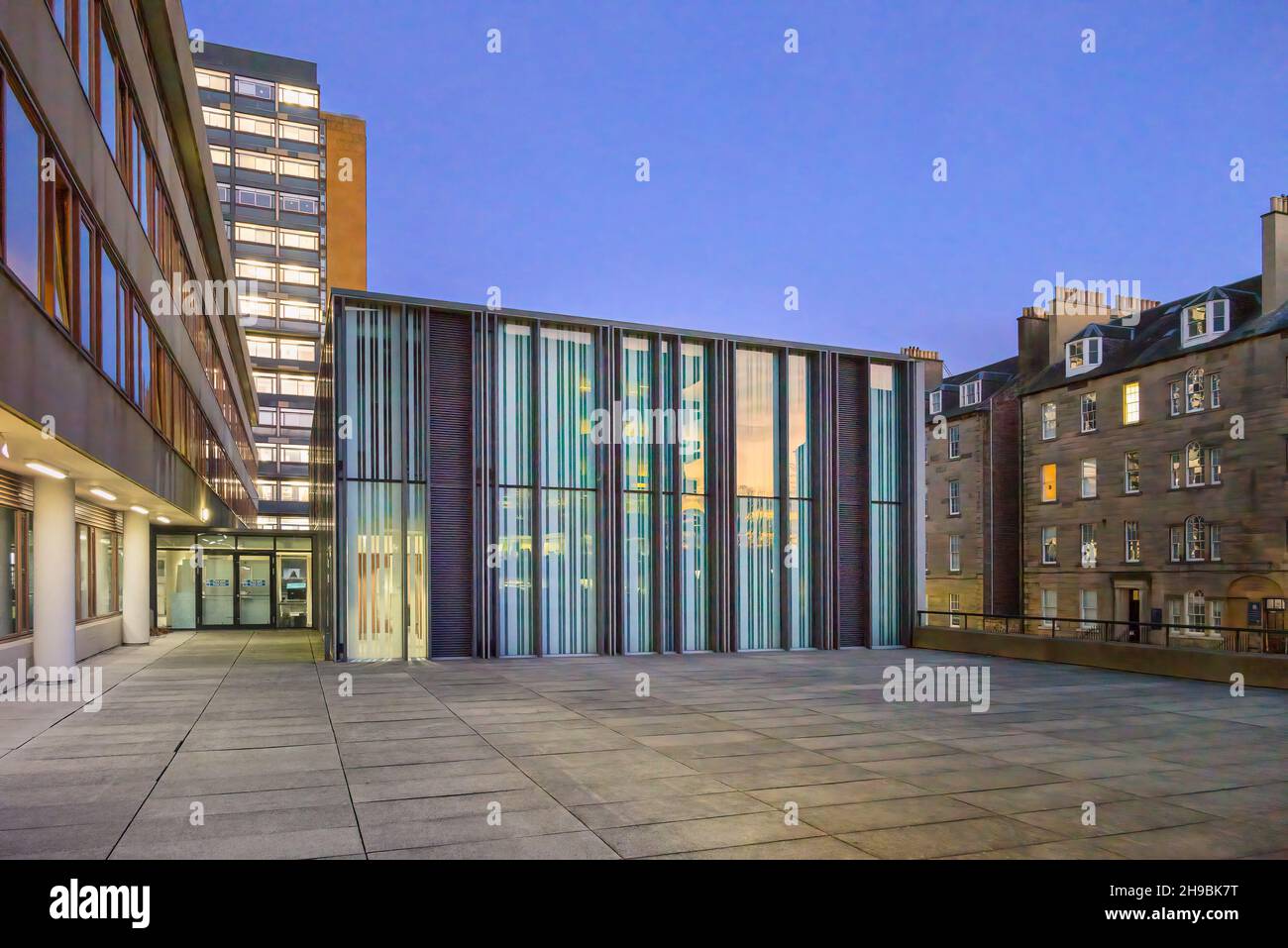 Edinburgh, Scotland, UK - Business school building, Edinburgh ...