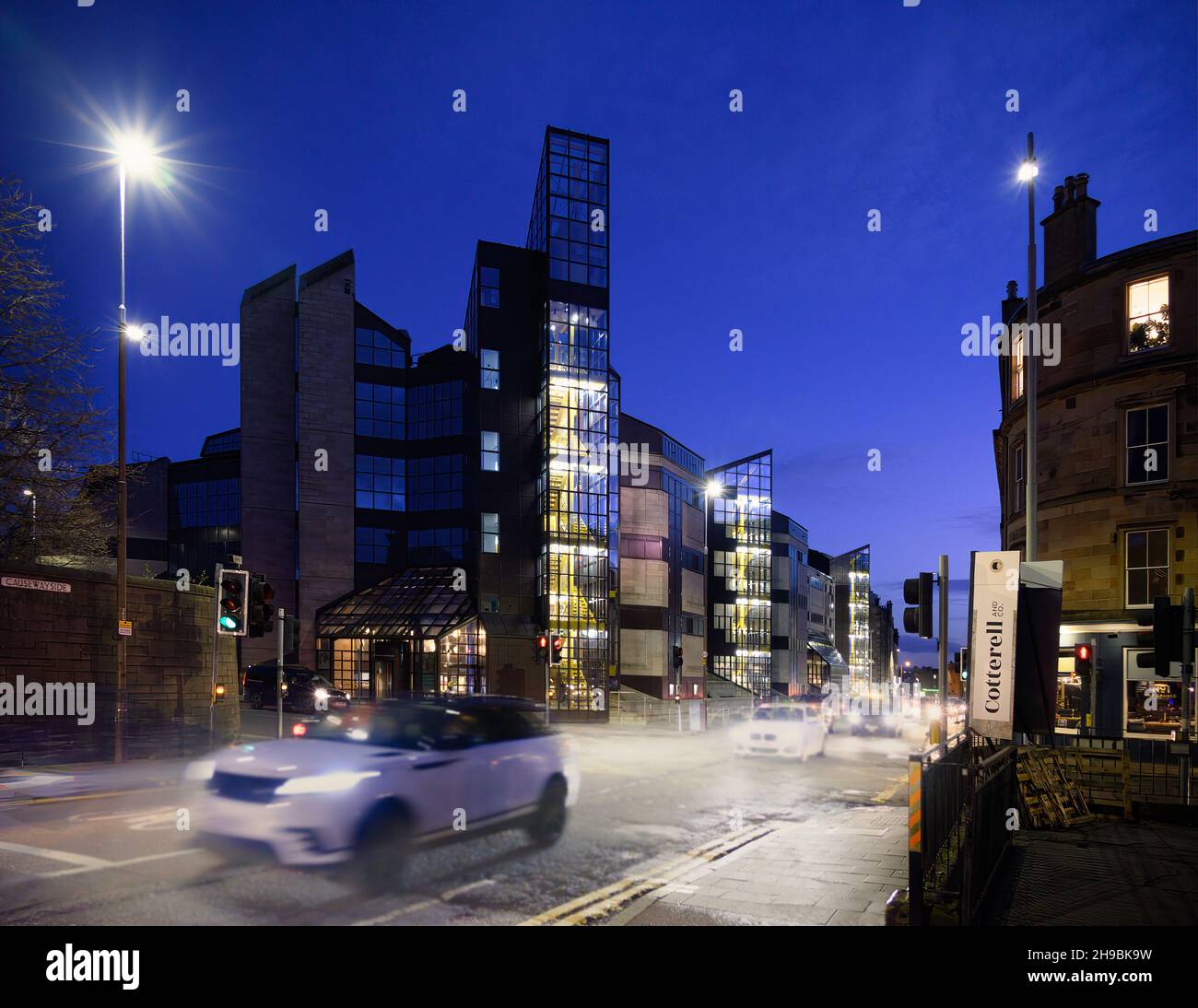 National library of scotland building hi-res stock photography and ...