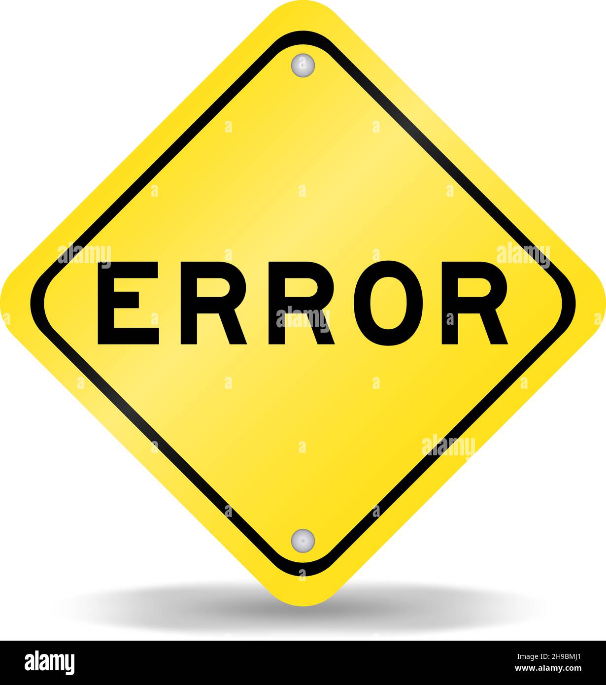 Warning message internet transportation Stock Vector Images - Alamy