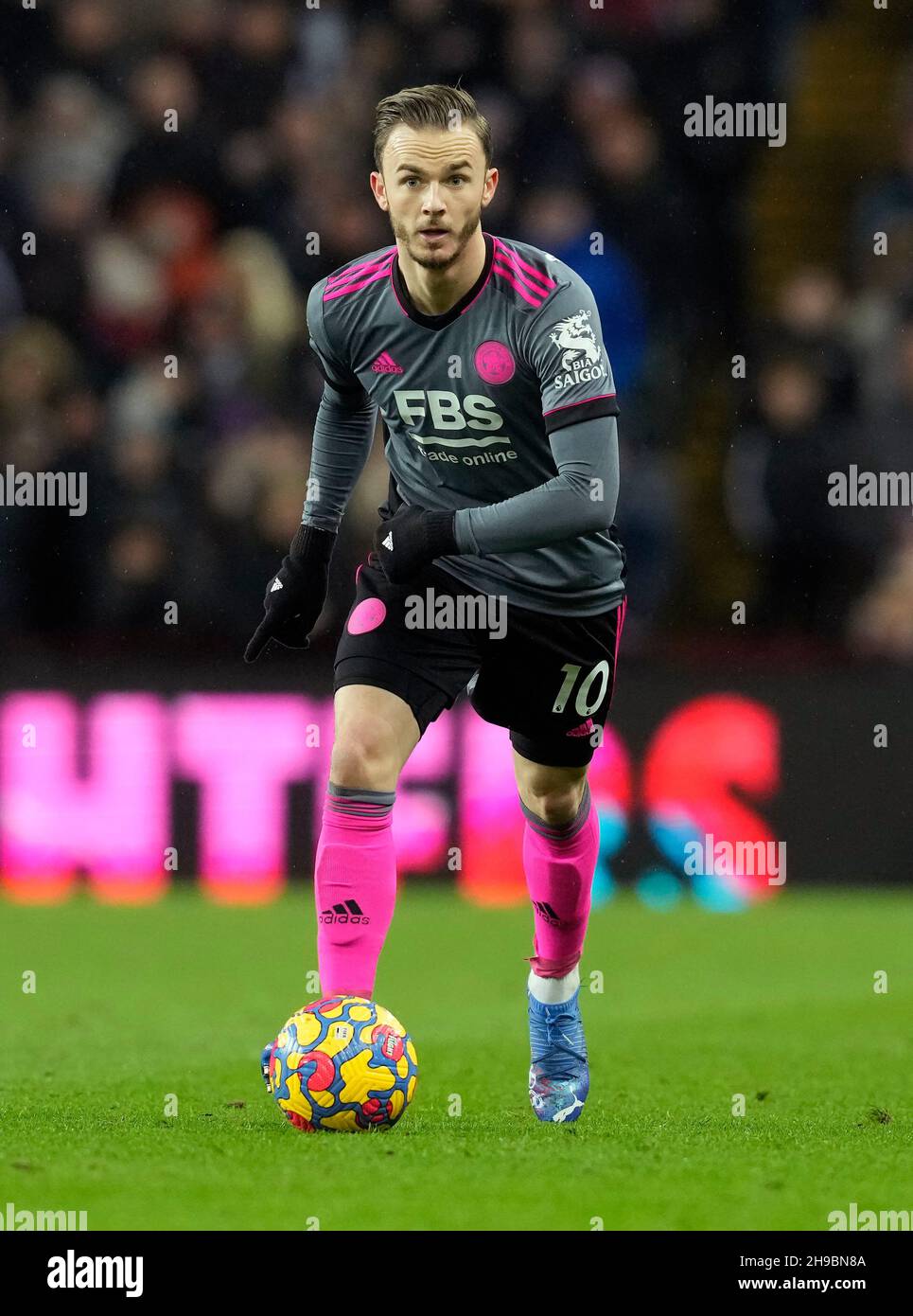 Birmingham, England, 5th December 2021. James Maddison of Leicester ...