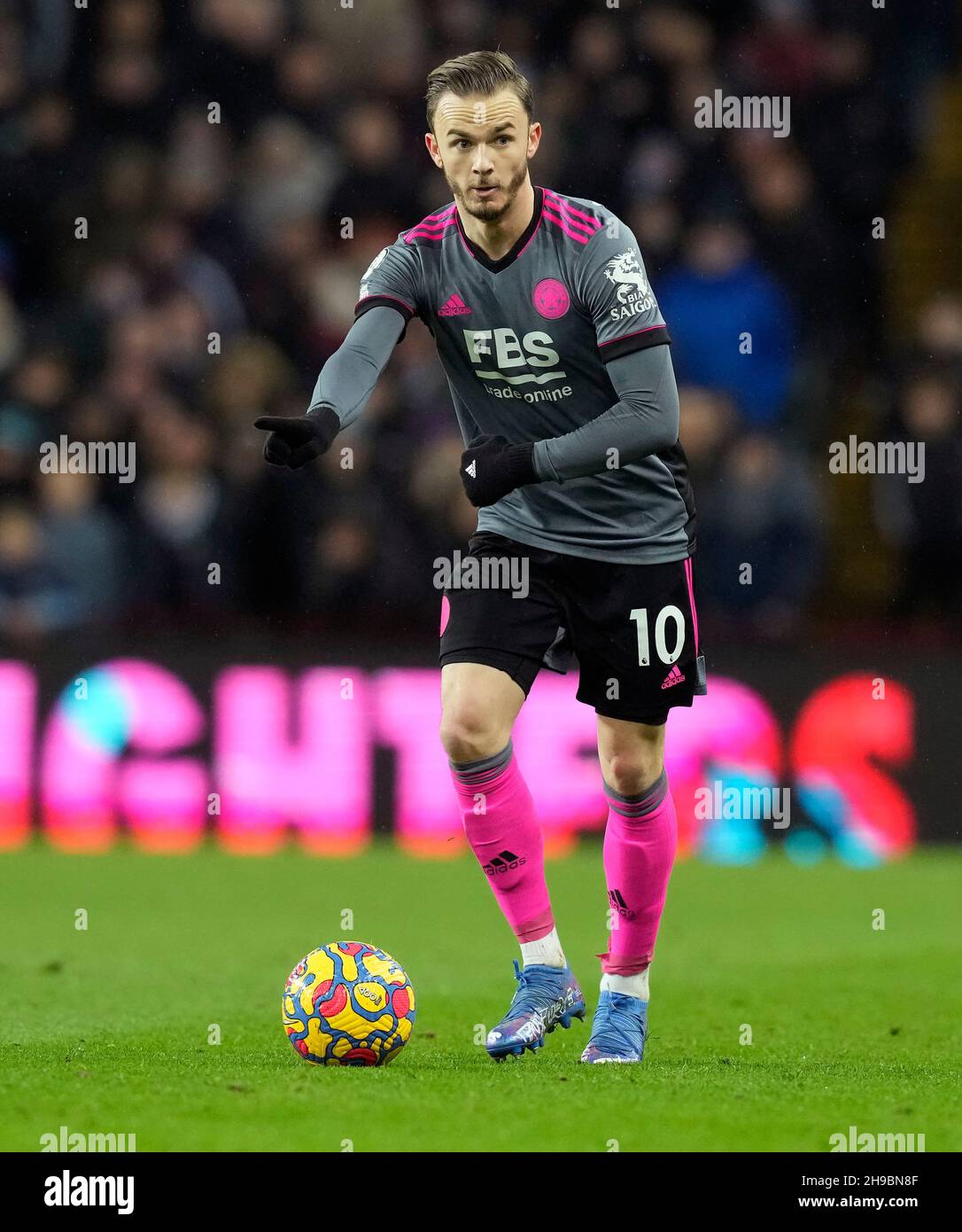 Birmingham, England, 5th December 2021. James Maddison of Leicester ...
