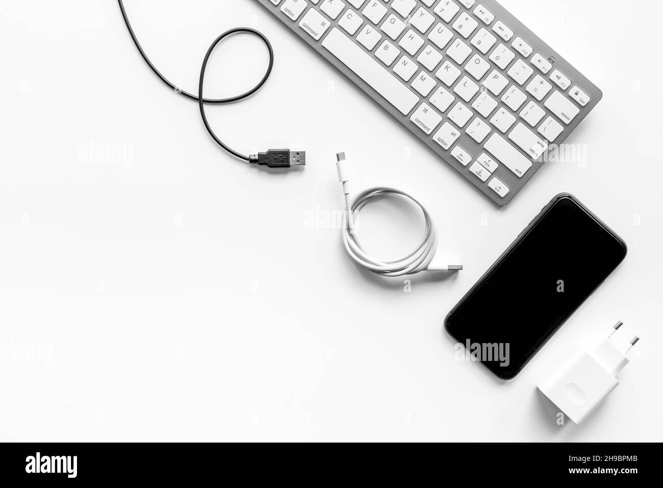 Telephone cables notebook hi-res stock photography and images - Alamy