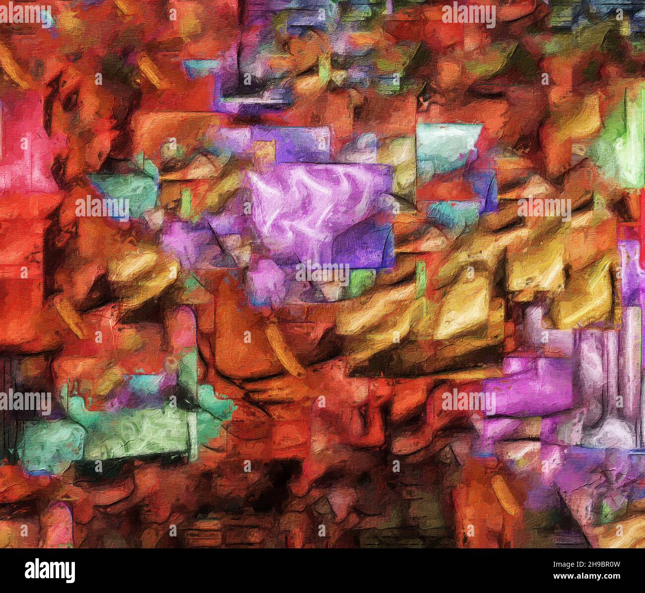 Abstract background. Art pattern. Modern design. Drawing acrylic paints ...