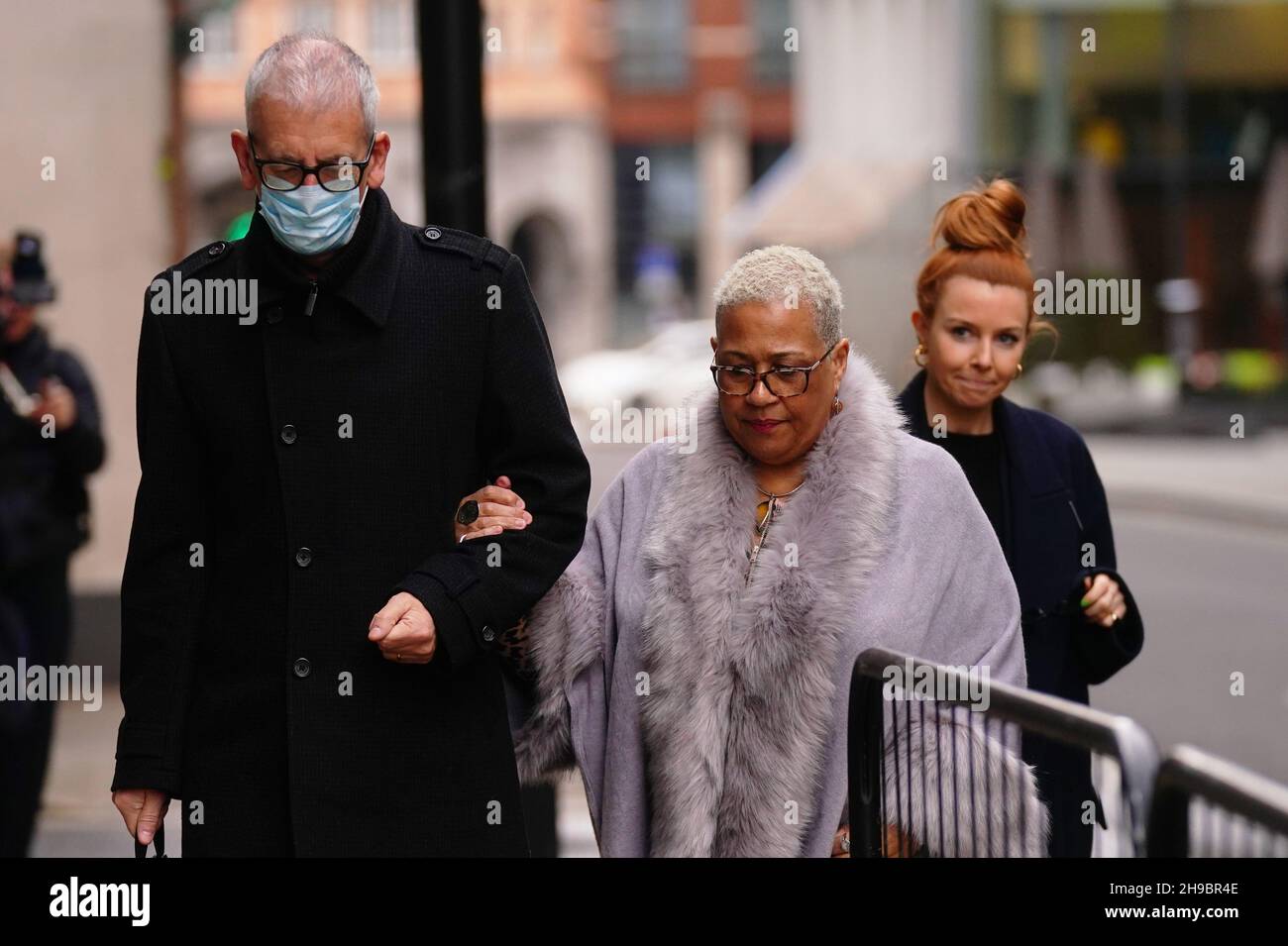 Mina Smallman (centre), the mother of Nicole Smallman and Bibaa Henry ...