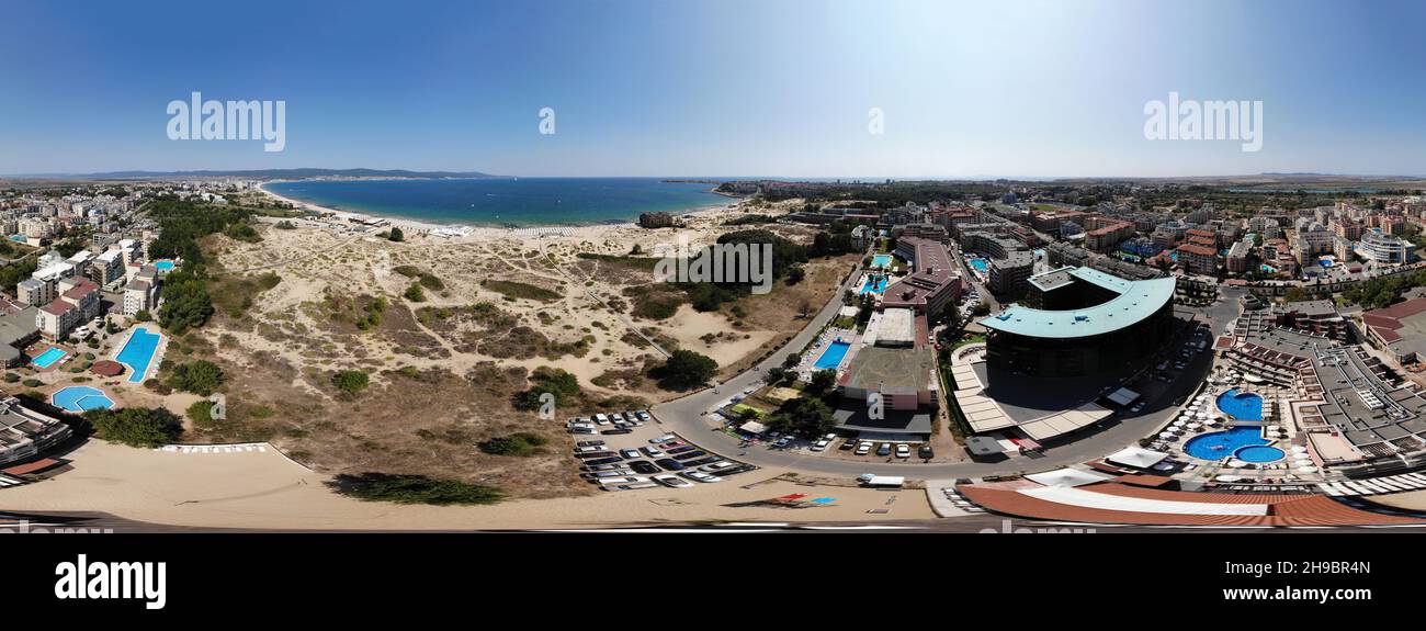 360 degree beach hi-res stock photography and images - Alamy