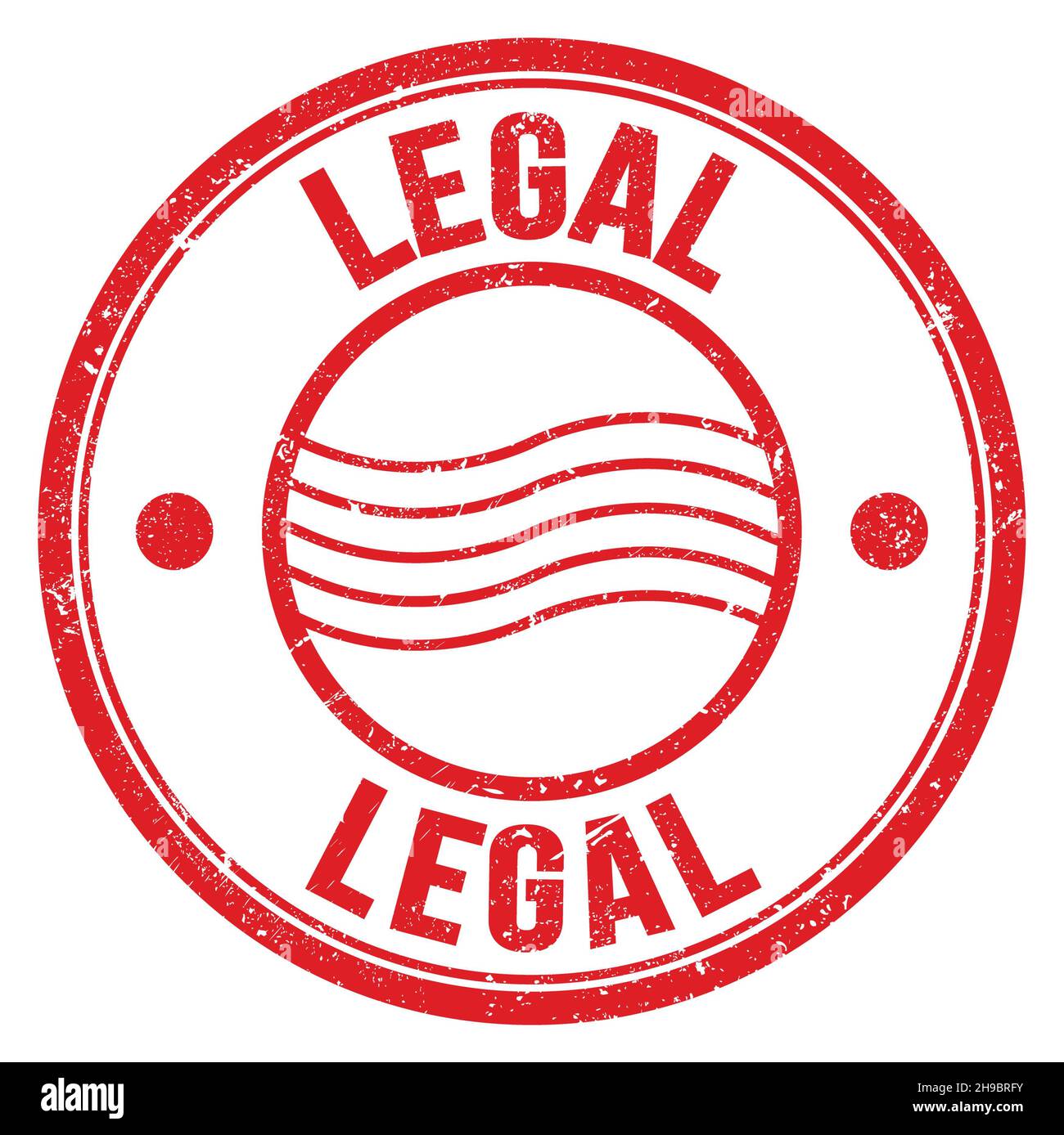 LEGAL word written on red round postal stamp sign Stock Photo - Alamy